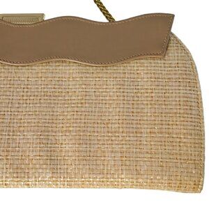 Elbief | Bags | Vintage Elbief Lbf Woven Wicker Handbag Purse W Golden ...